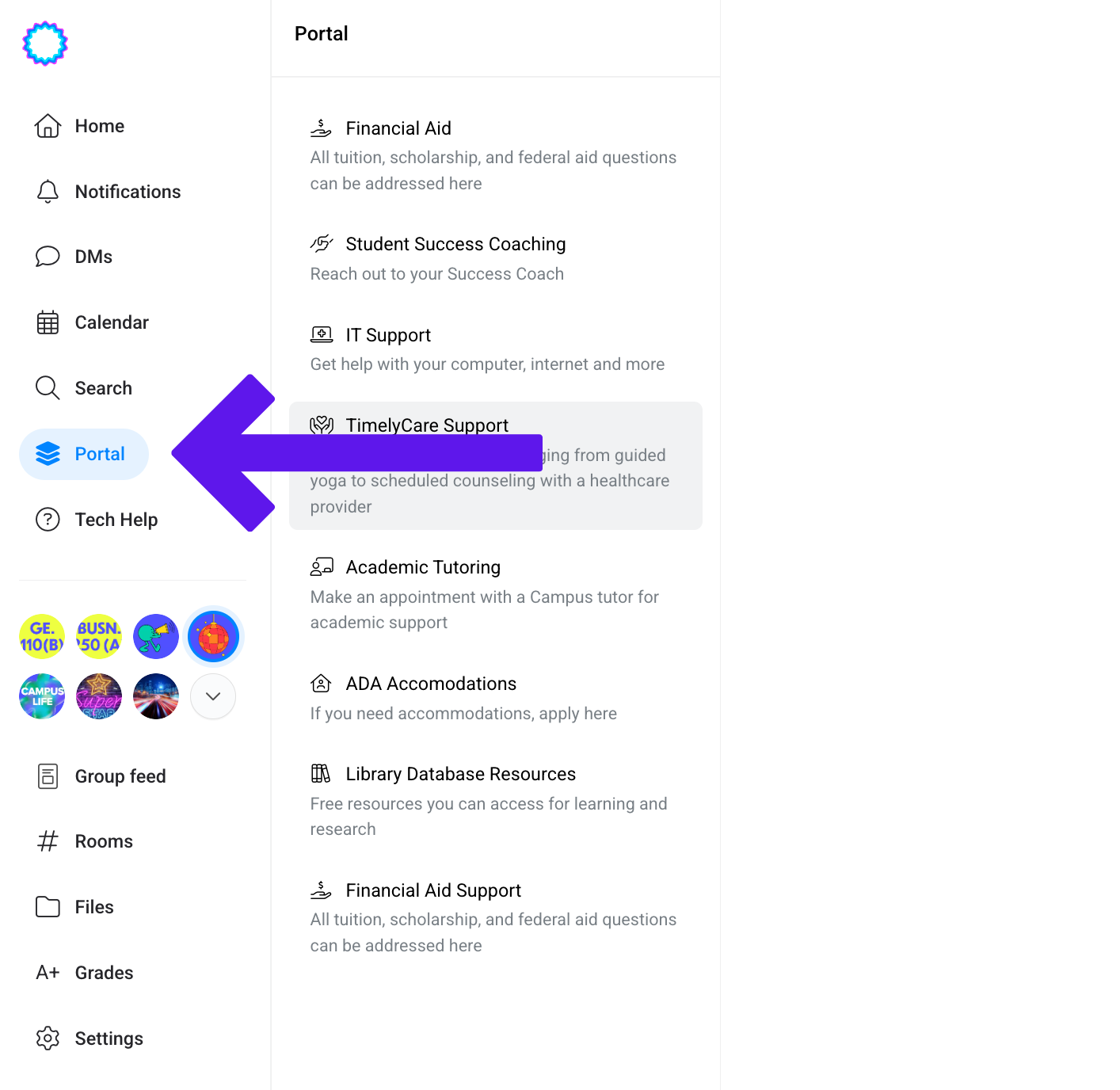 How to Navigate the Student Portal – Campus